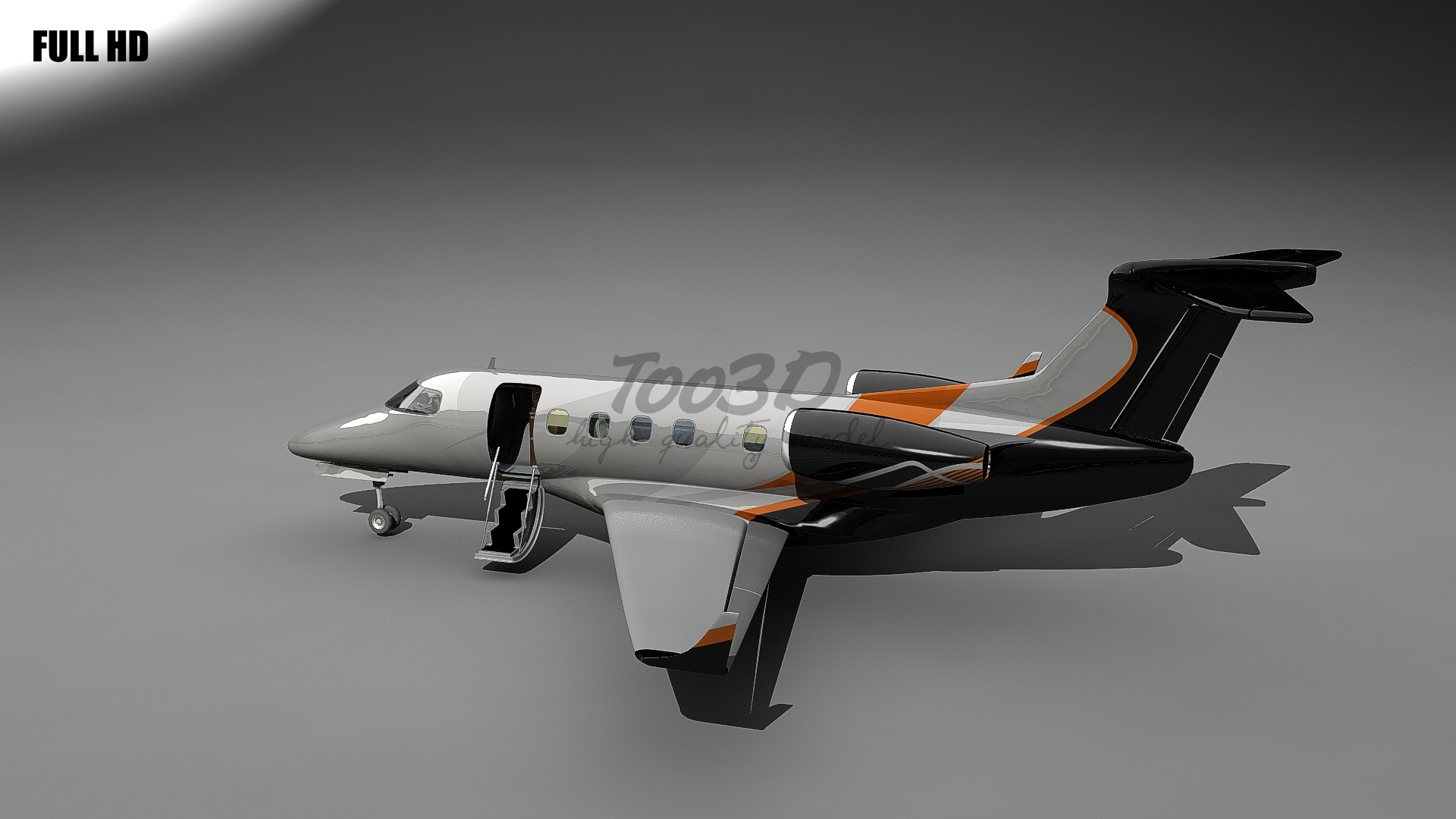 embraer phenom 300 3d model