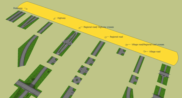 road pack sketchup 3ds