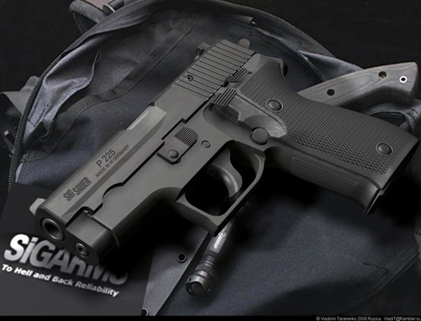 sig sauer p225 3d model