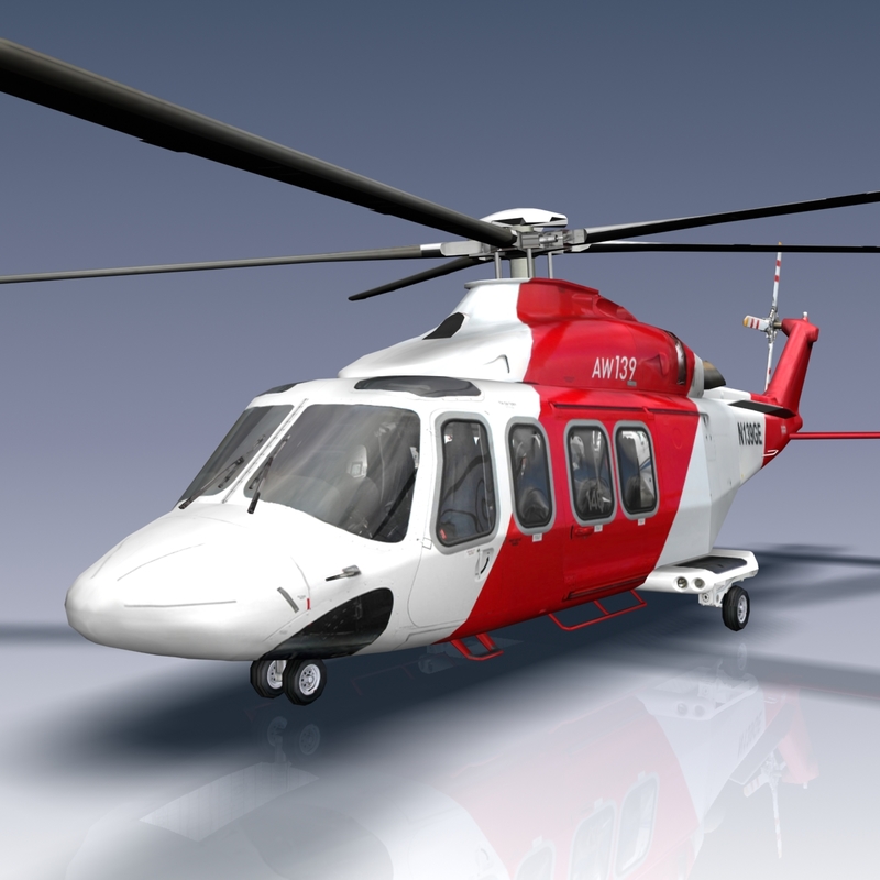 agustawestland aw139 agusta 3d 3ds