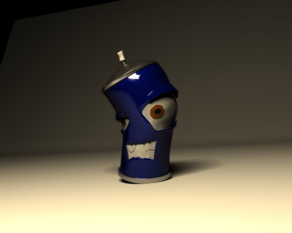 can cartoon 3d model