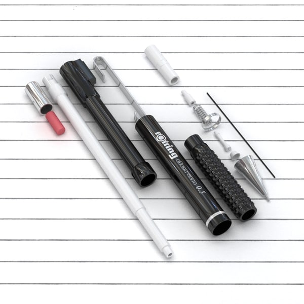 3d model mechanical pencil