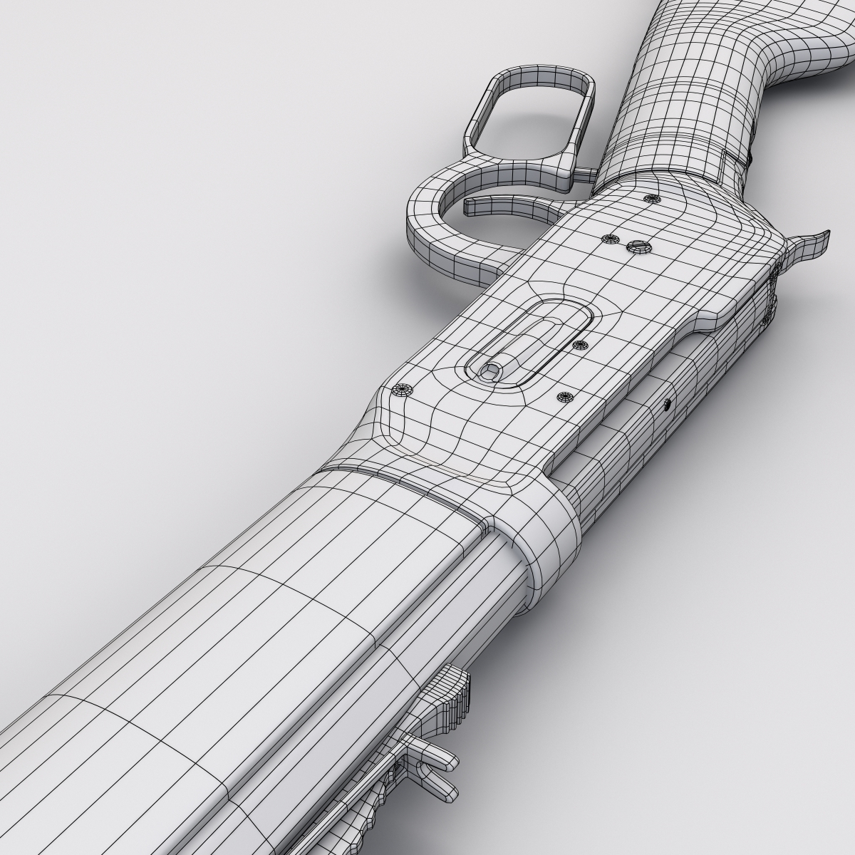 winchester 1894 3d model