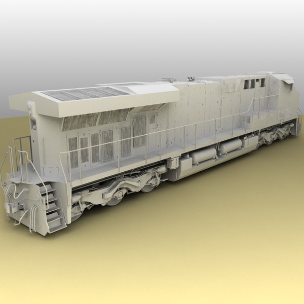 3d ge es44ac locomotive engines