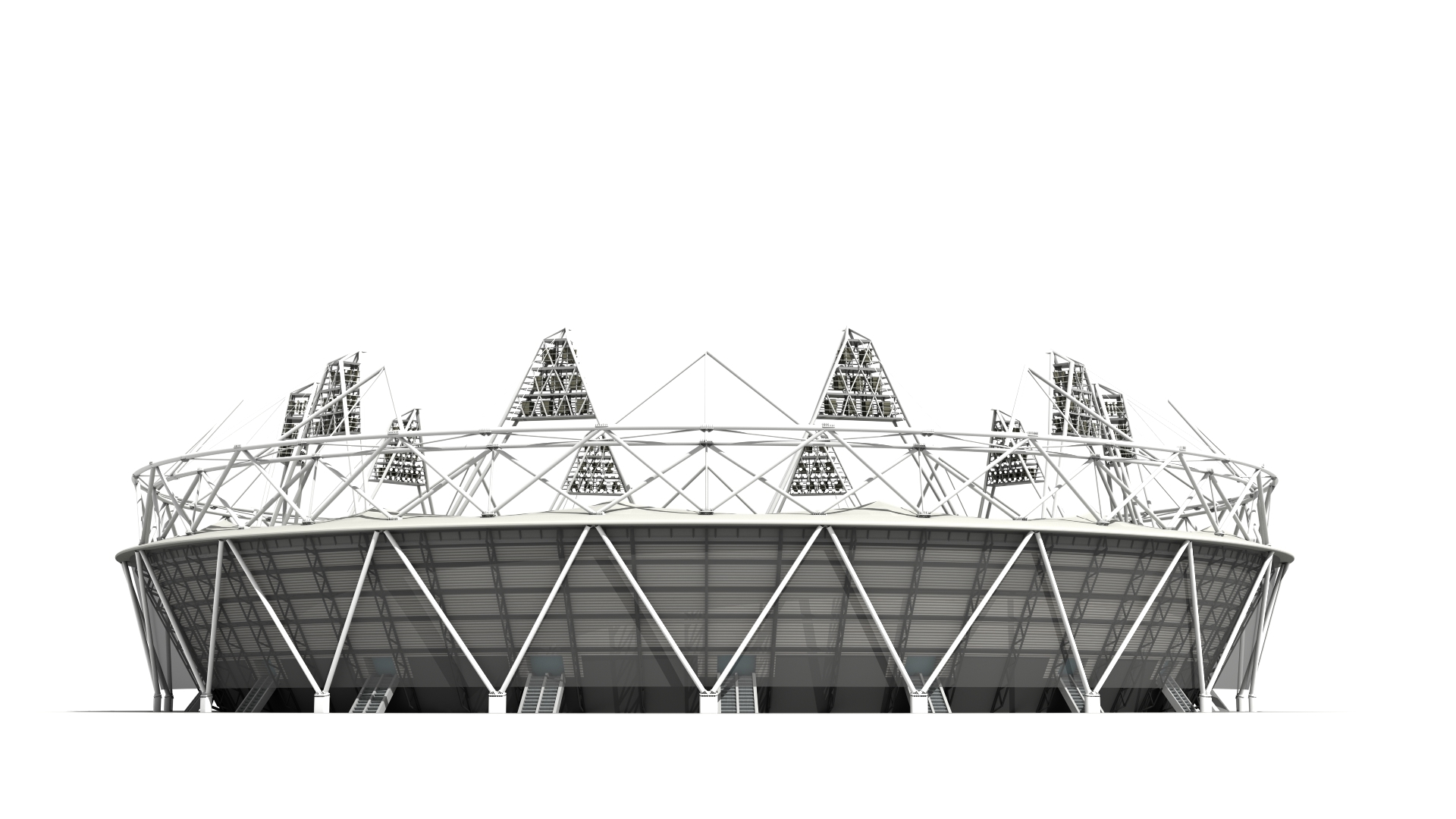 2012 olympic stadium 3d model