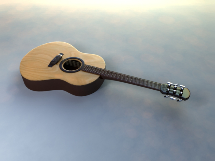 Guitar Maya Models for Download | TurboSquid