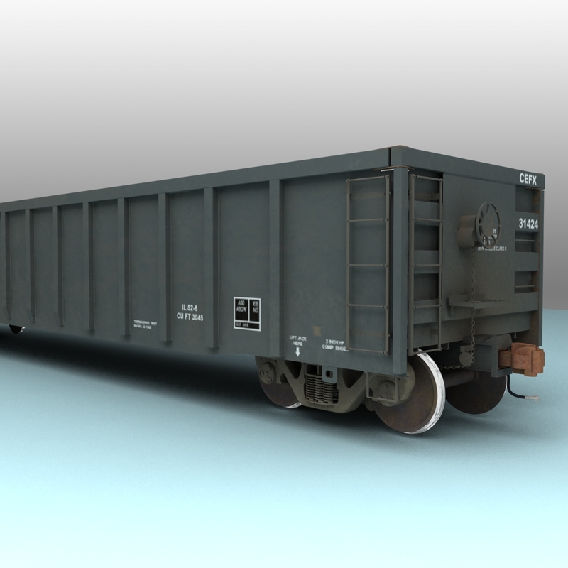 modelo 3d Góndola ferroviaria E530 CEFX - TurboSquid 683564
