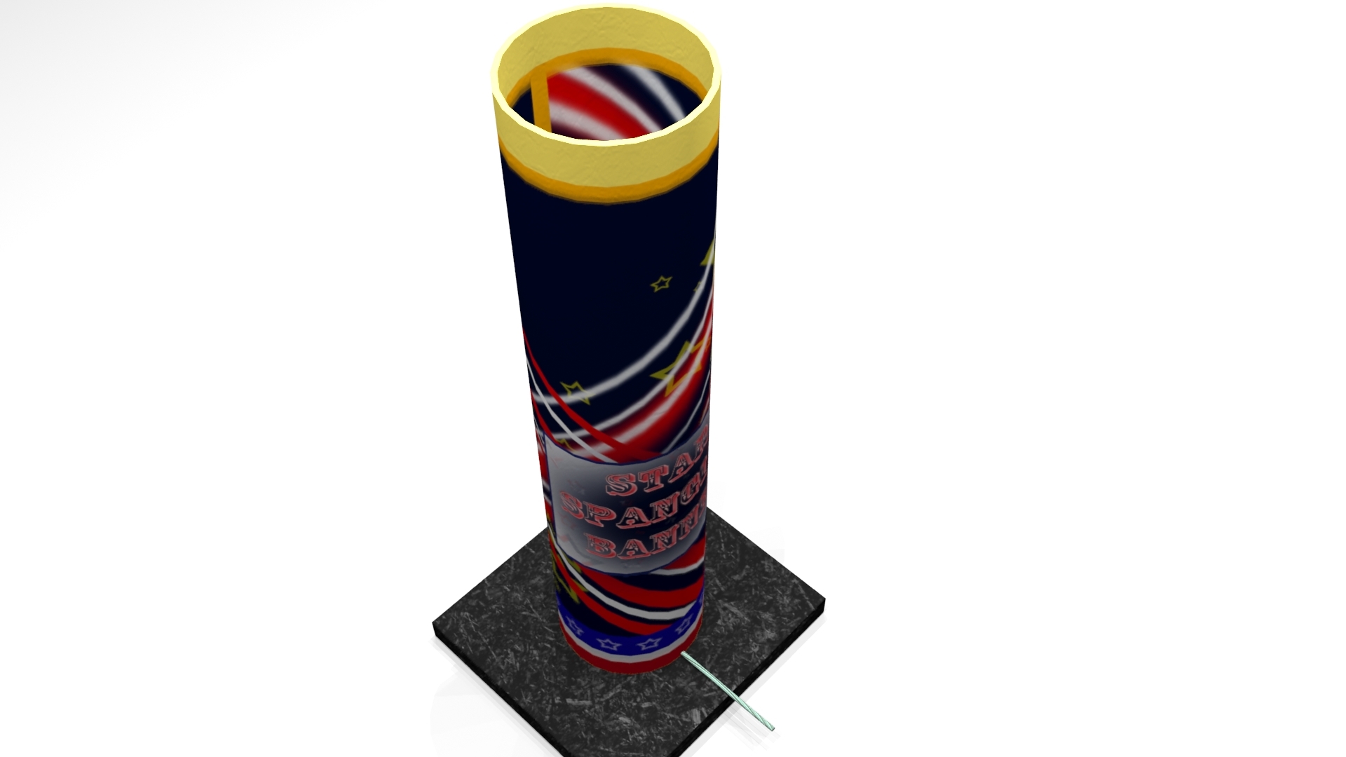 3d model fireworks