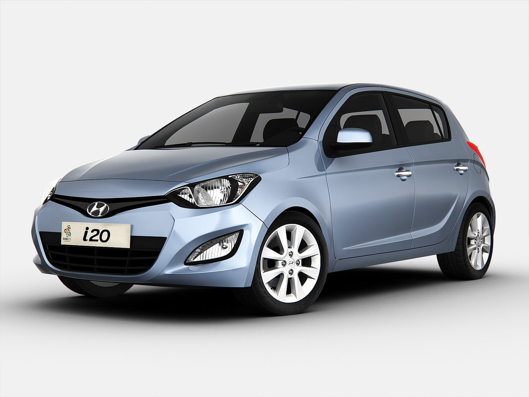 3d max hyundai i20 2013