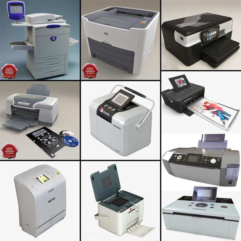 3d model printers set canon