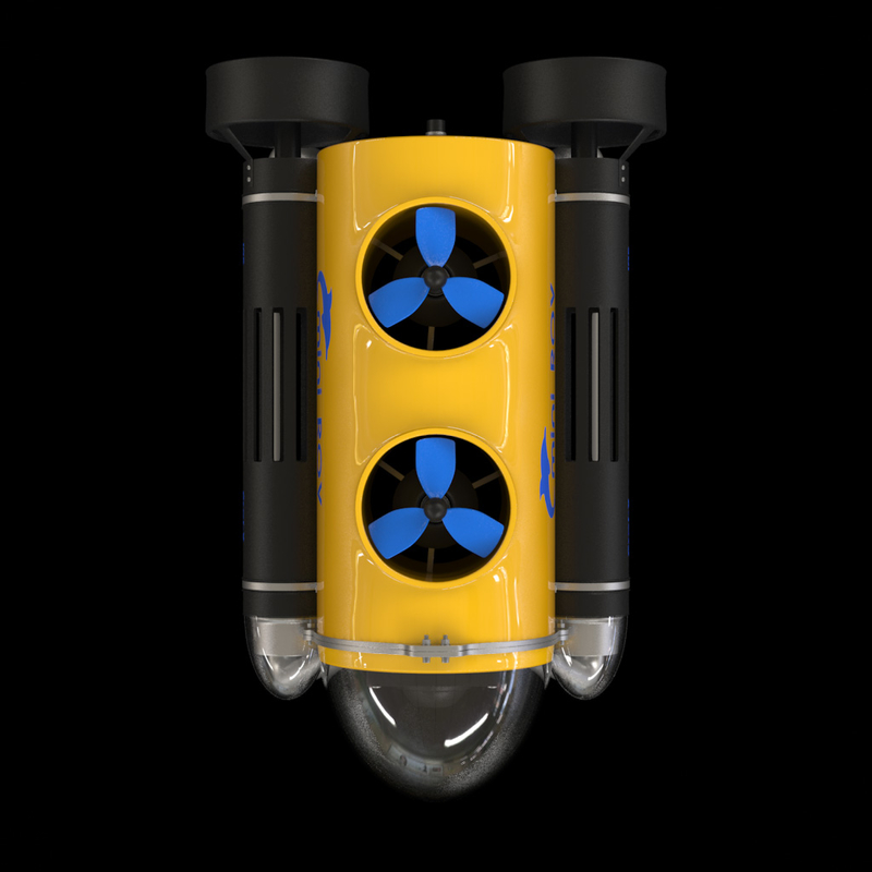 underwater rov 3d model