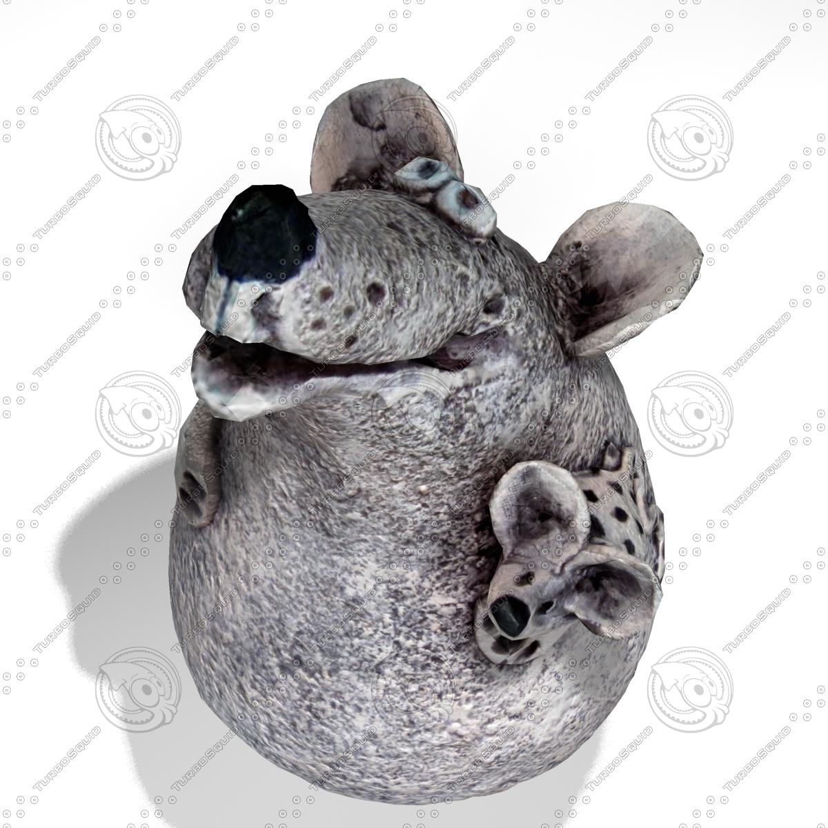 maya rat pottery figurines