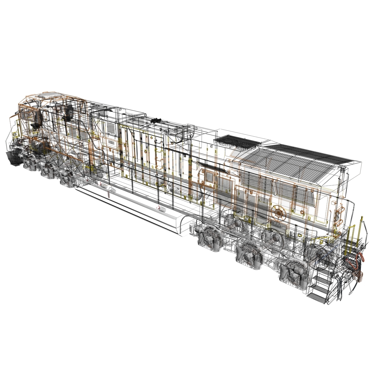 ge es44ac locomotive engines max