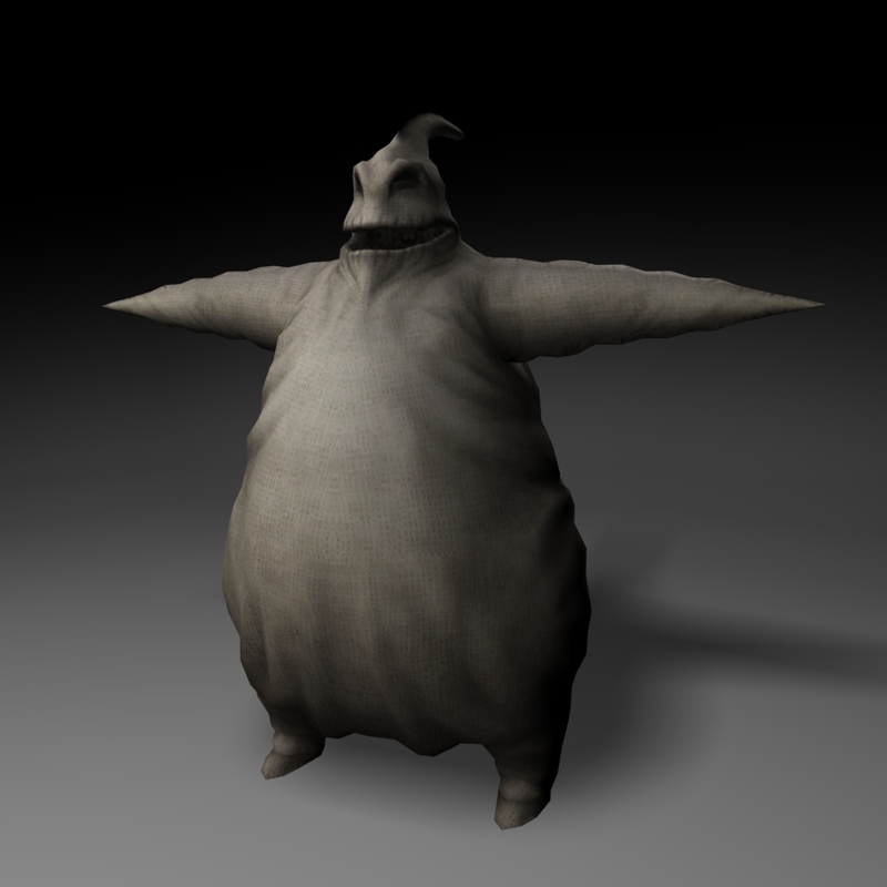 free oogie boogie 3d model