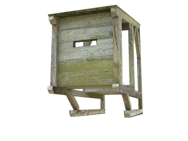 castle hoarding section 3d 3ds