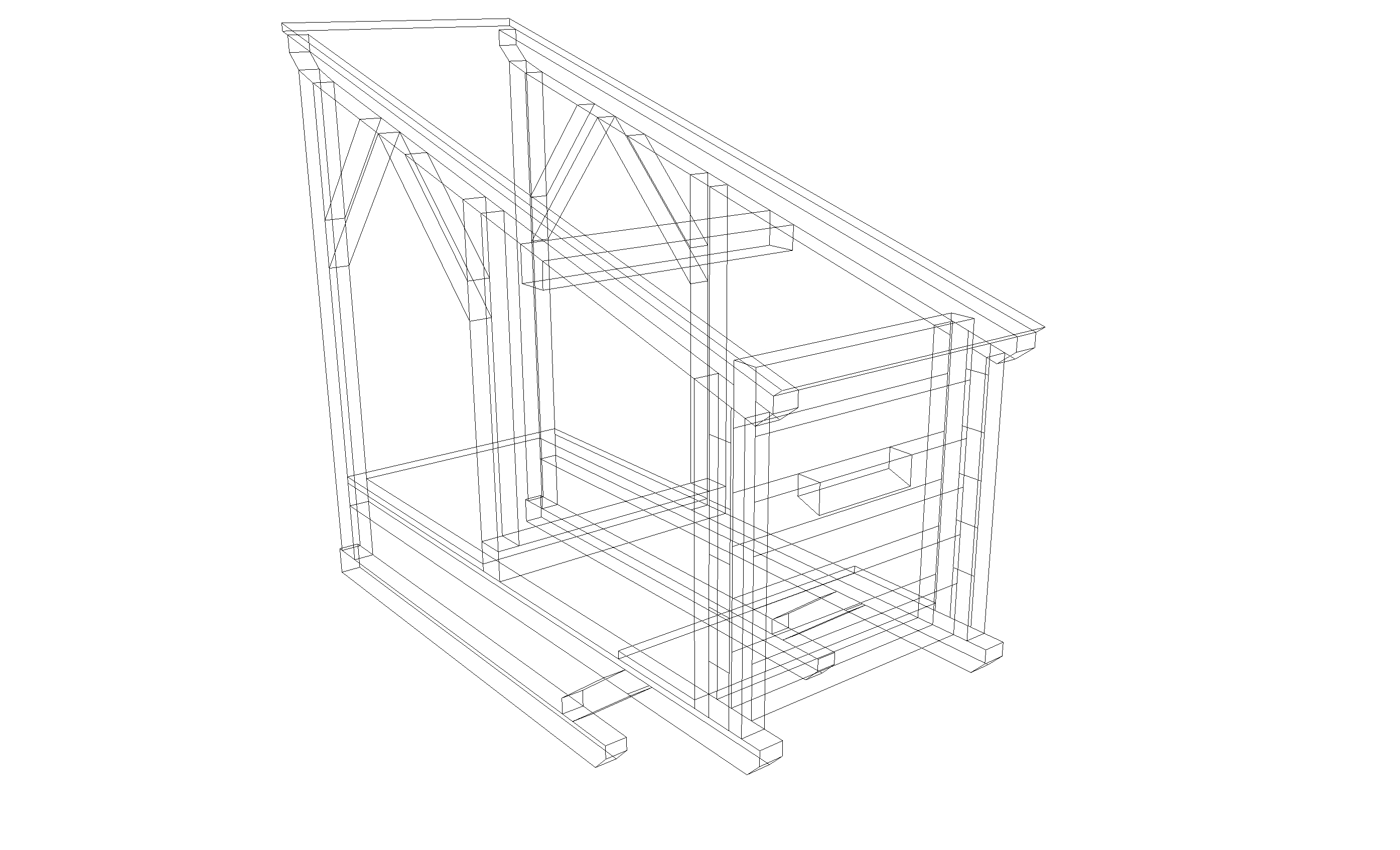 castle hoarding section 3d 3ds