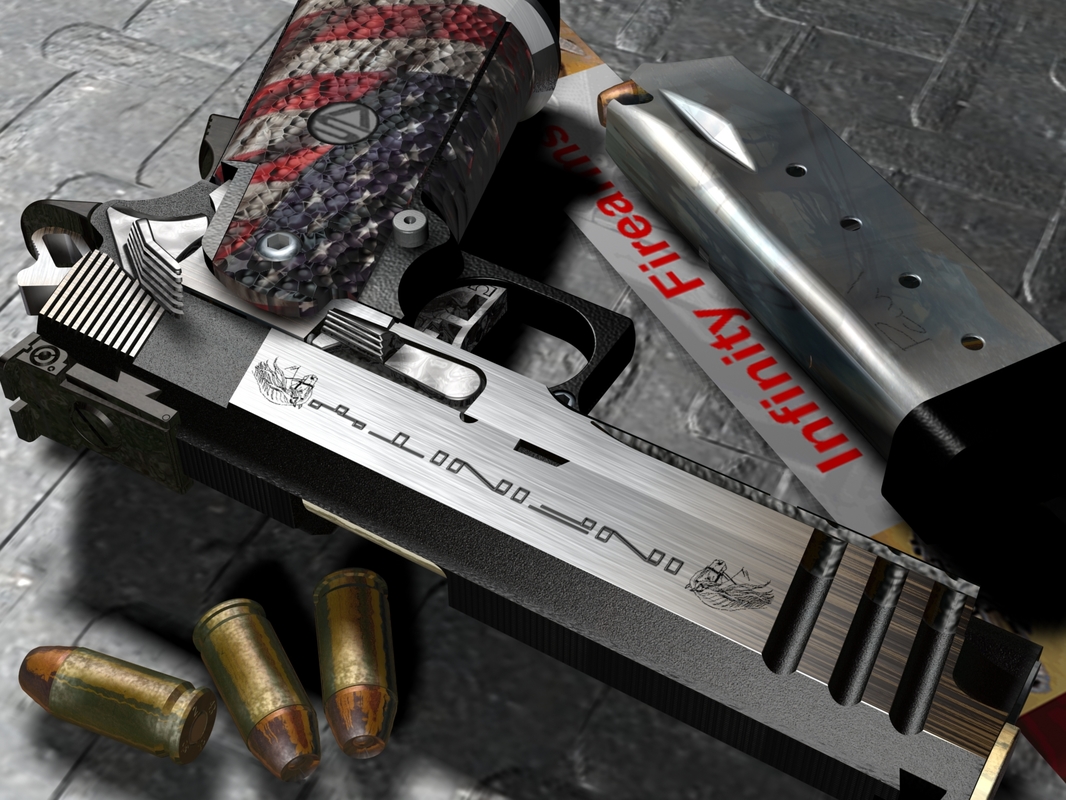 maya infinity 1911 ipsc pistol weapons