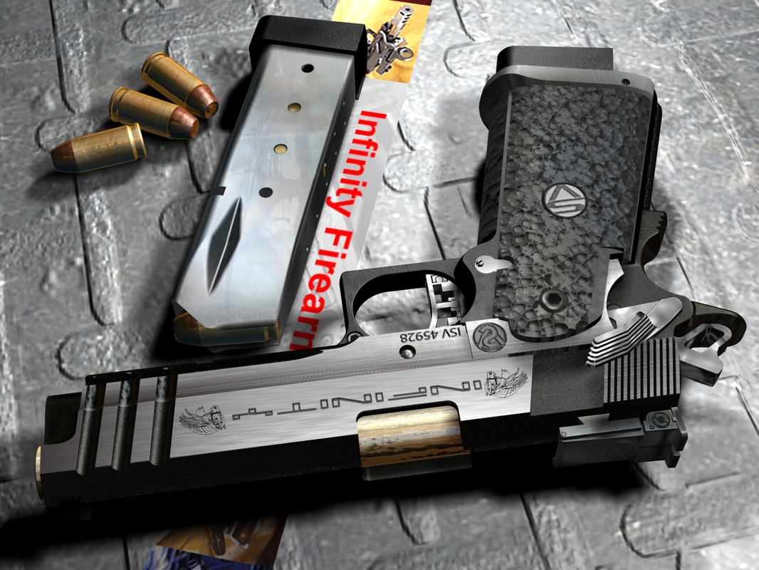 Infinity 1911 IPSC Pistol3D模型 - TurboSquid 662147