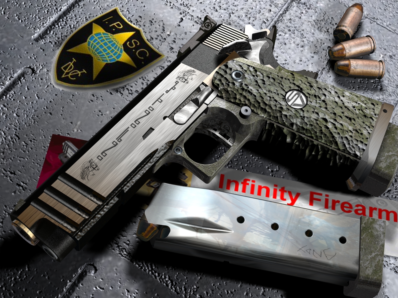 maya infinity 1911 ipsc pistol weapons