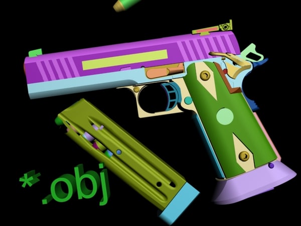 maya infinity 1911 ipsc pistol weapons