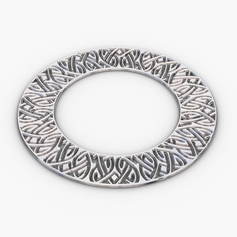 3ds max circle frame
