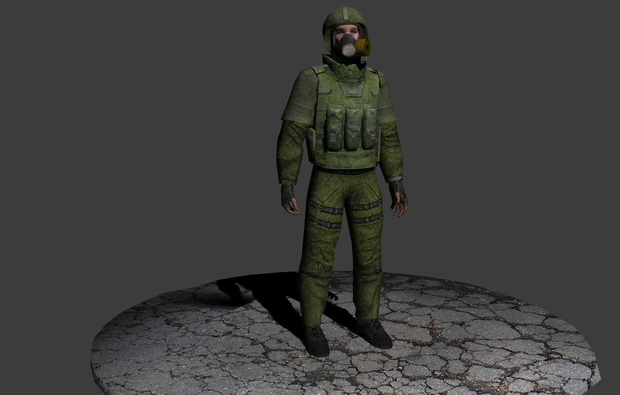 3d model russian