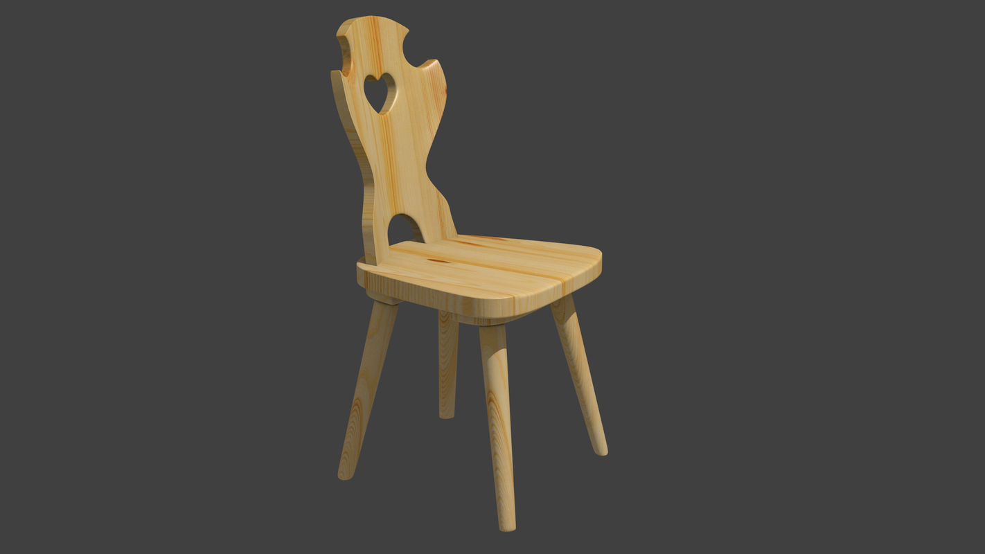 3d swiss chair model