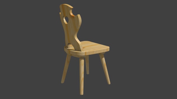 3d swiss chair model