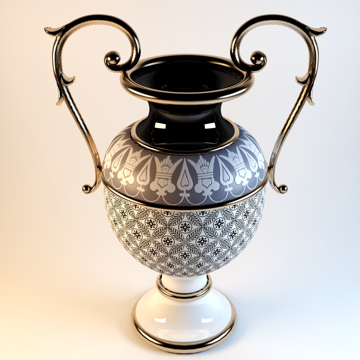vase classical 3d model