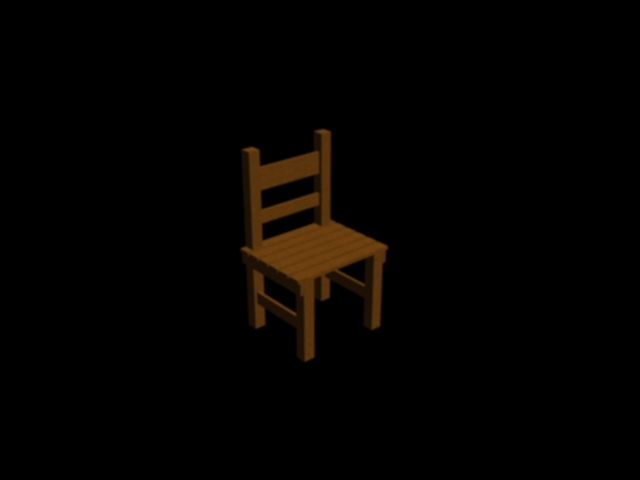 3ds max rpg chair