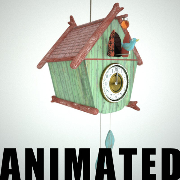 3D Cuckoo-Clock Models | TurboSquid