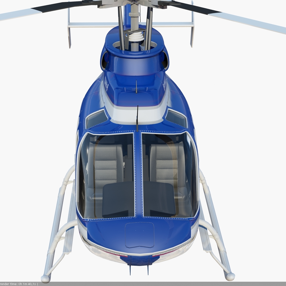 3d model bell 407