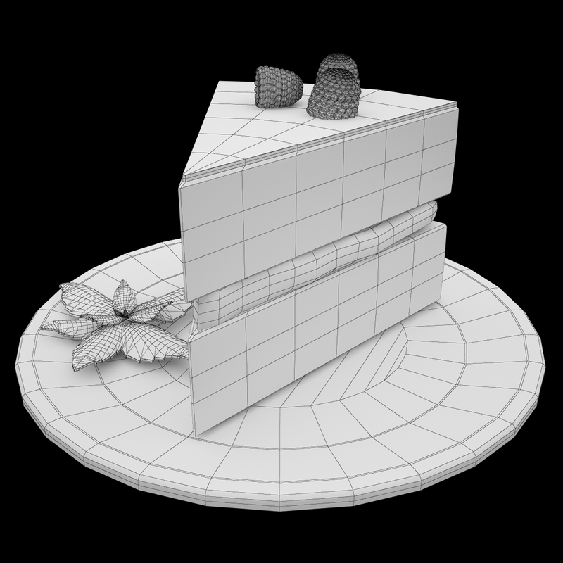 3d cakes model