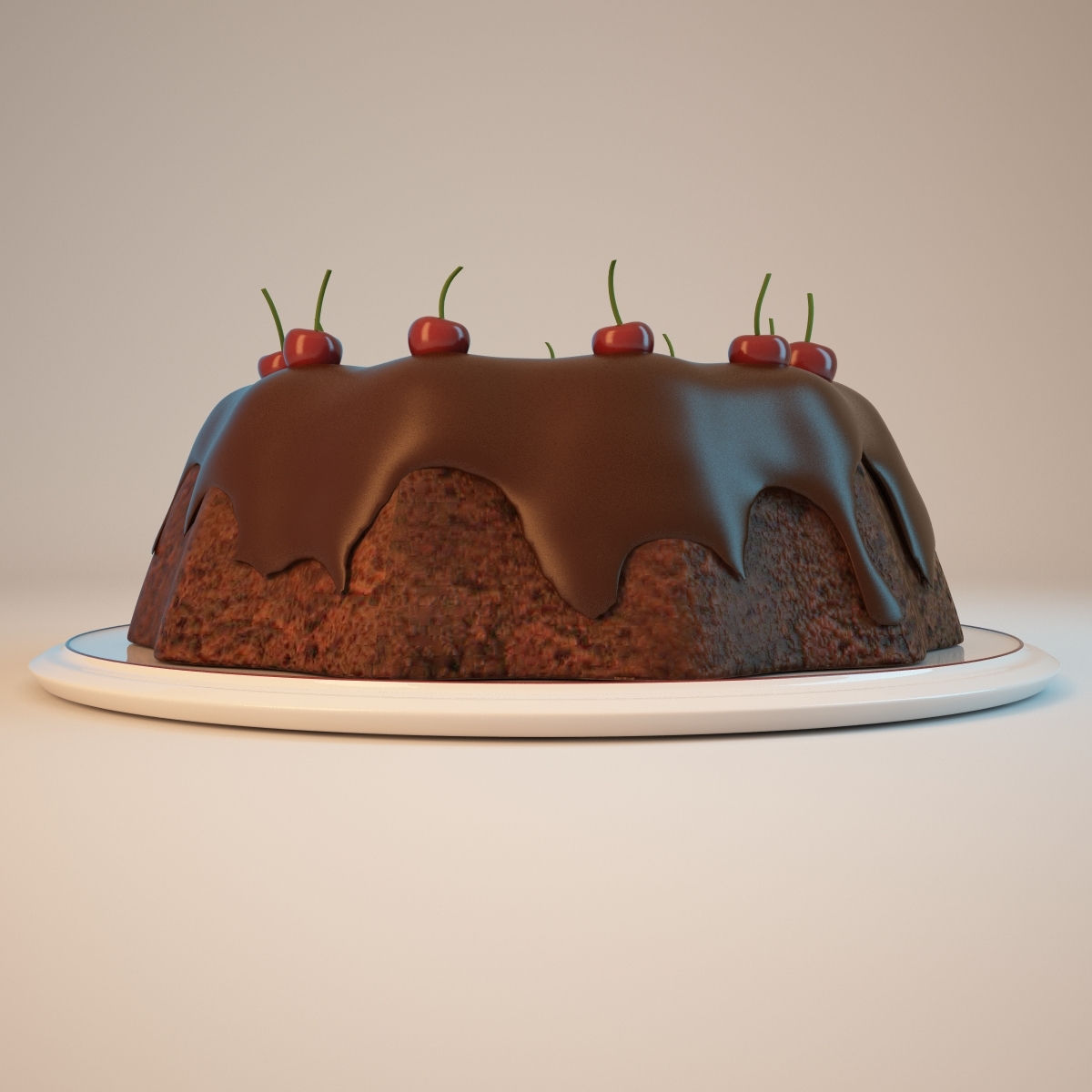 3d cakes model