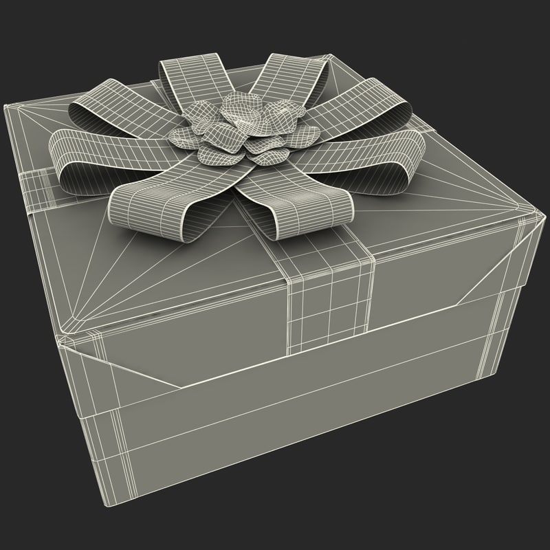 3d model gift boxes