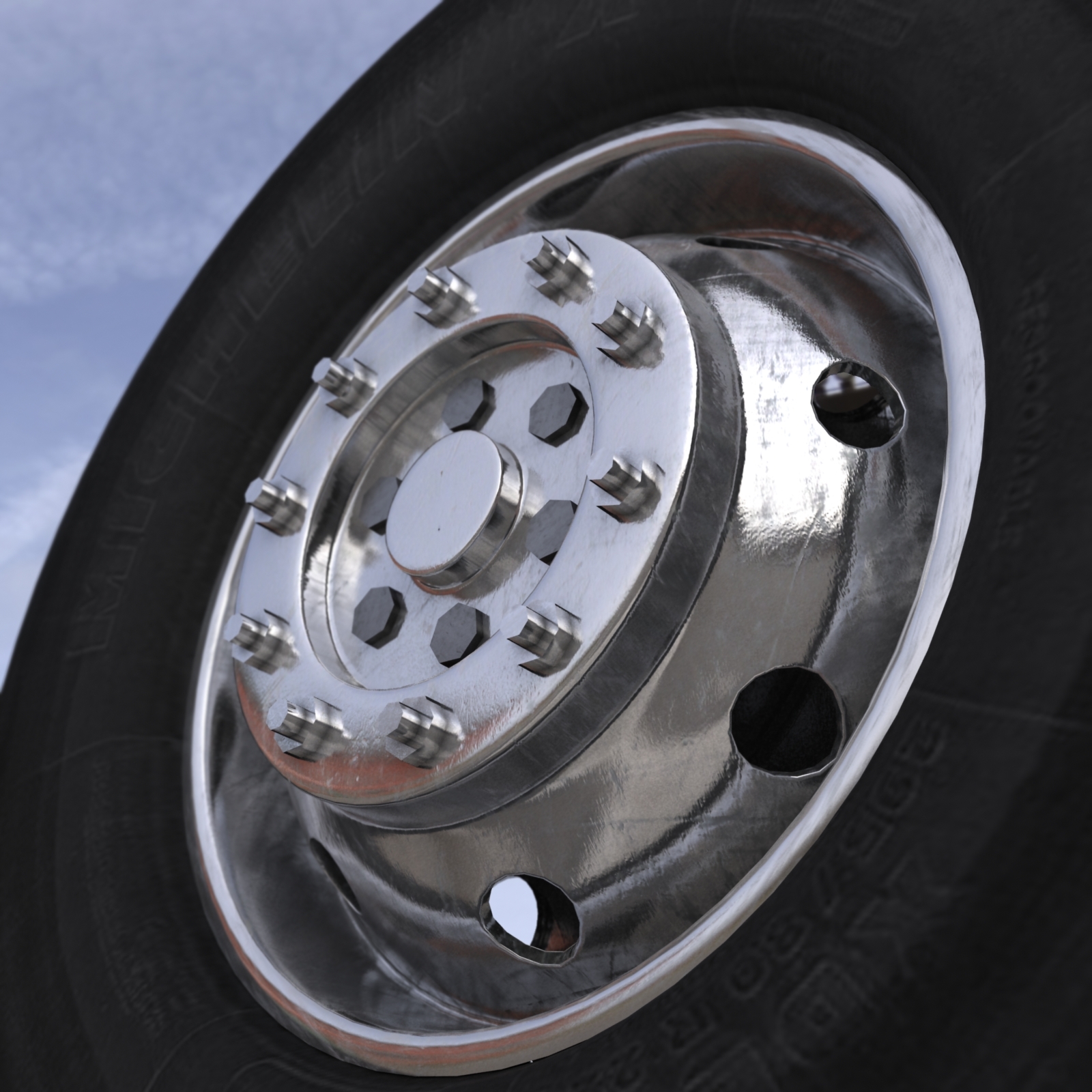 semi truck wheels max