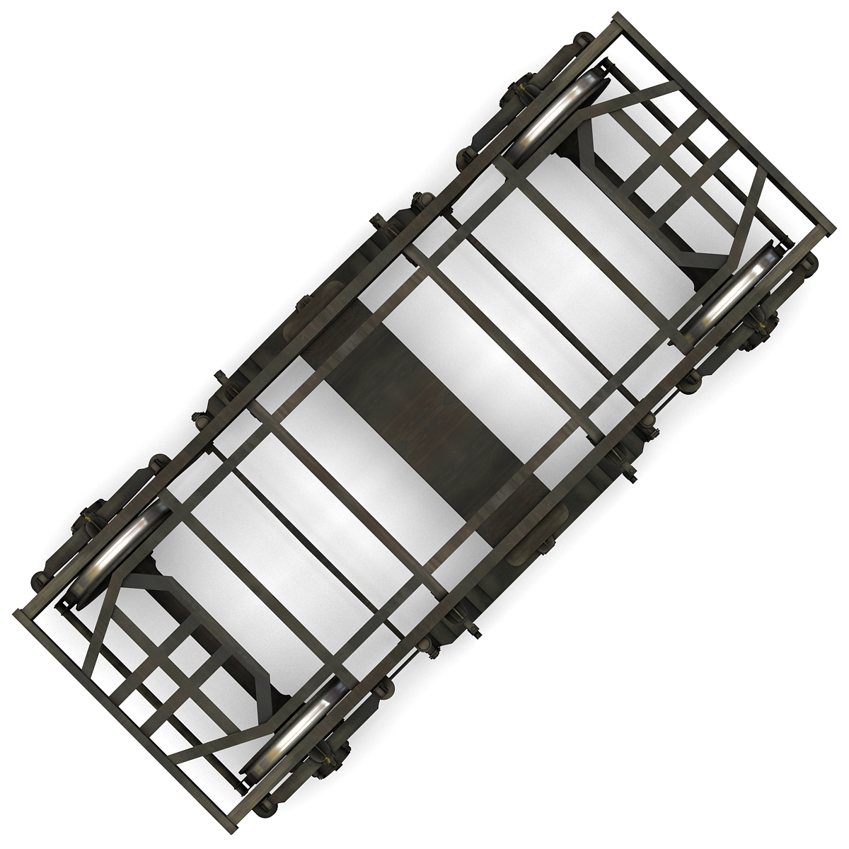3d model train chassis