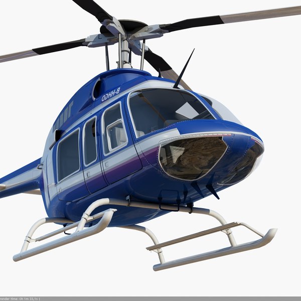 3d model bell 407