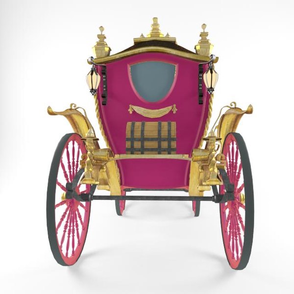 3d classic coach model