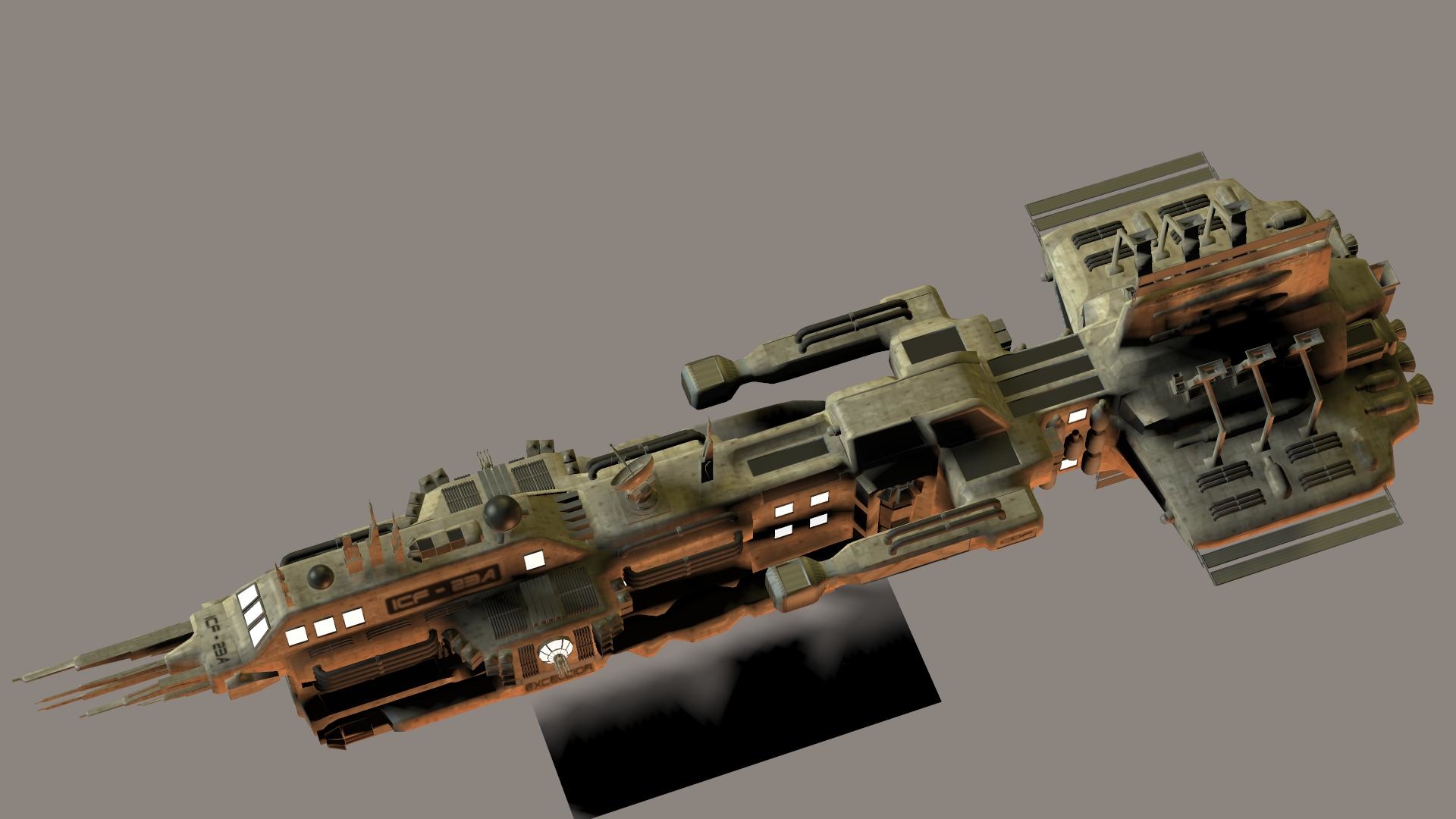 3d ion cannon frigates cdf model