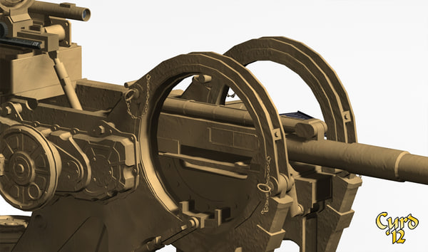lightwave flak 38 gun