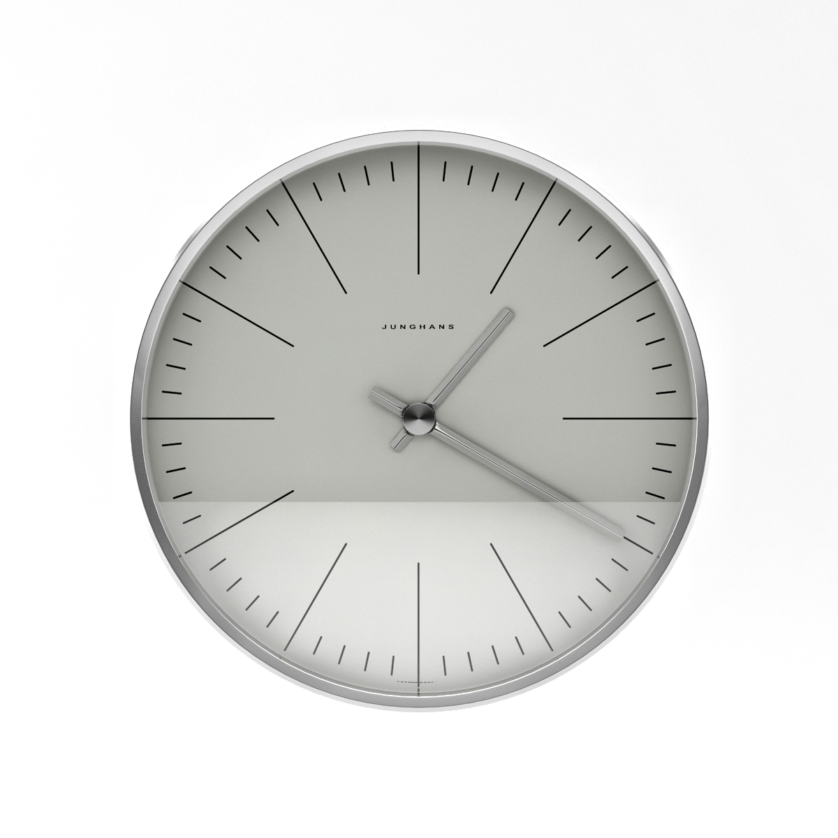 bill wall clock 3d max