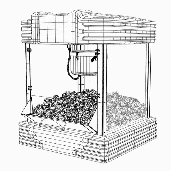 c4d popcorn machine