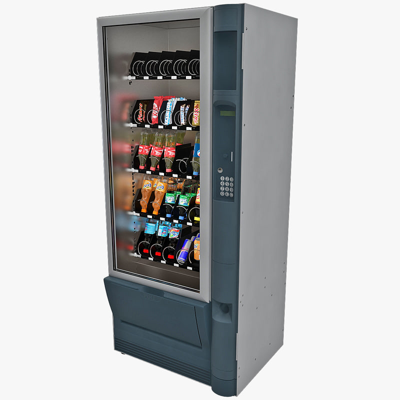 3d model vending machines