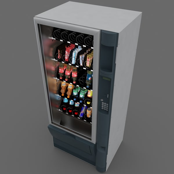 3d model vending machines