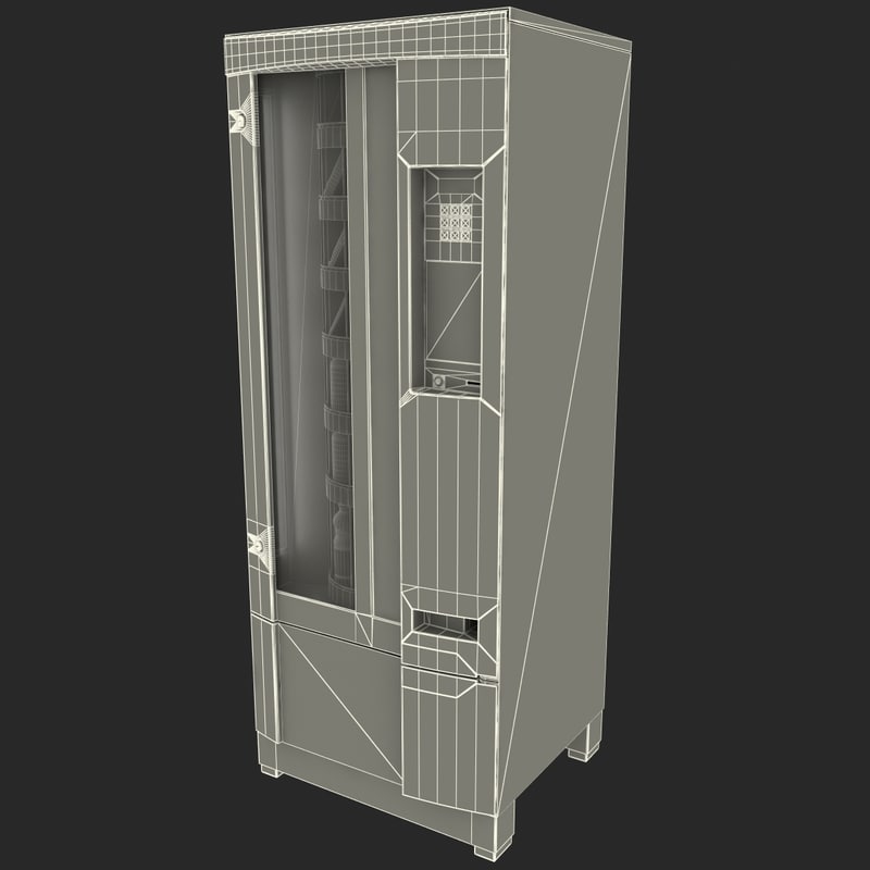 3d model vending machines