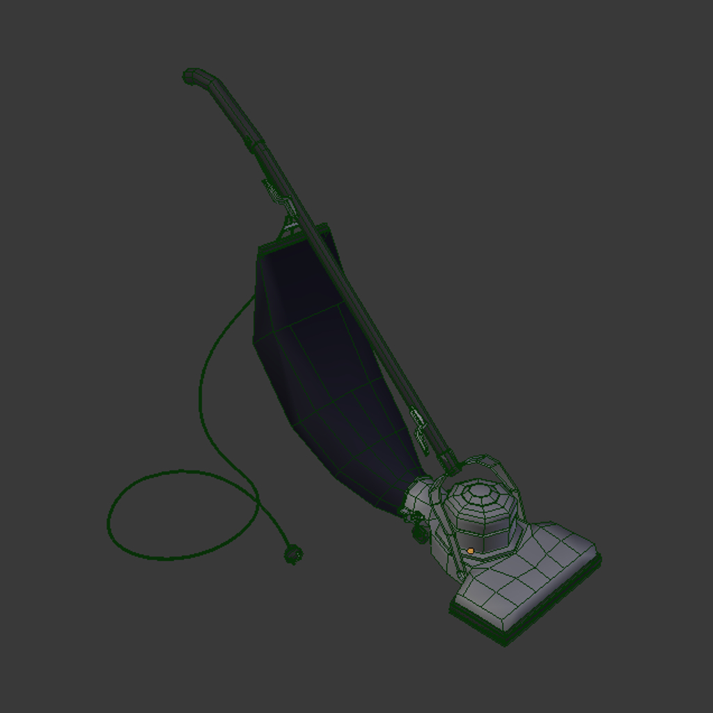 hoover vintage 3d model