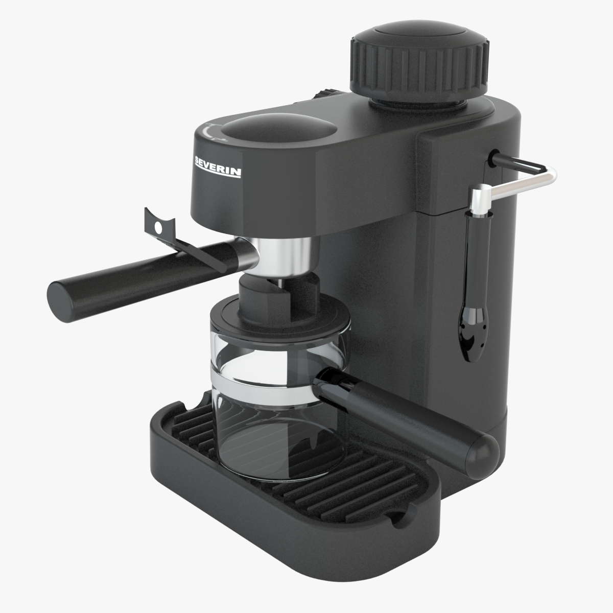 3d model espresso machine 6 packs