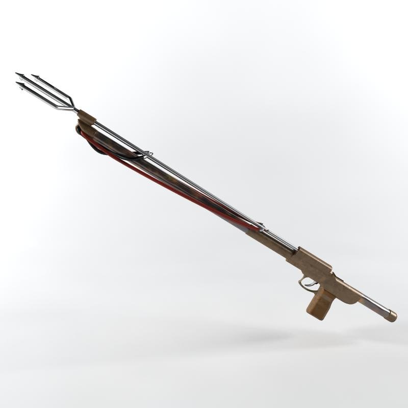 3d gun underwater model