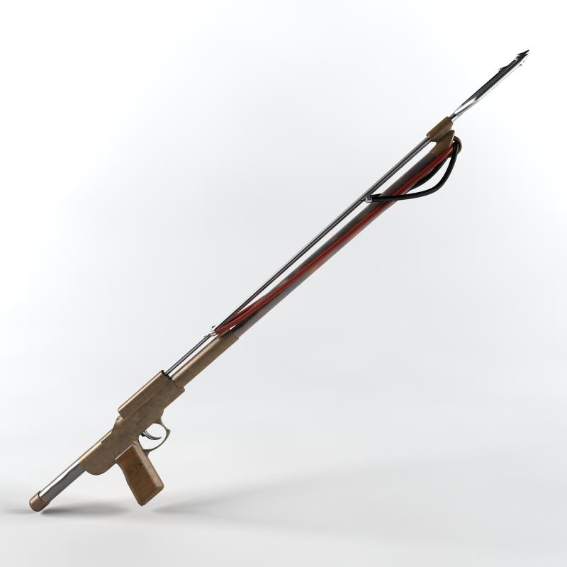 3d gun underwater model